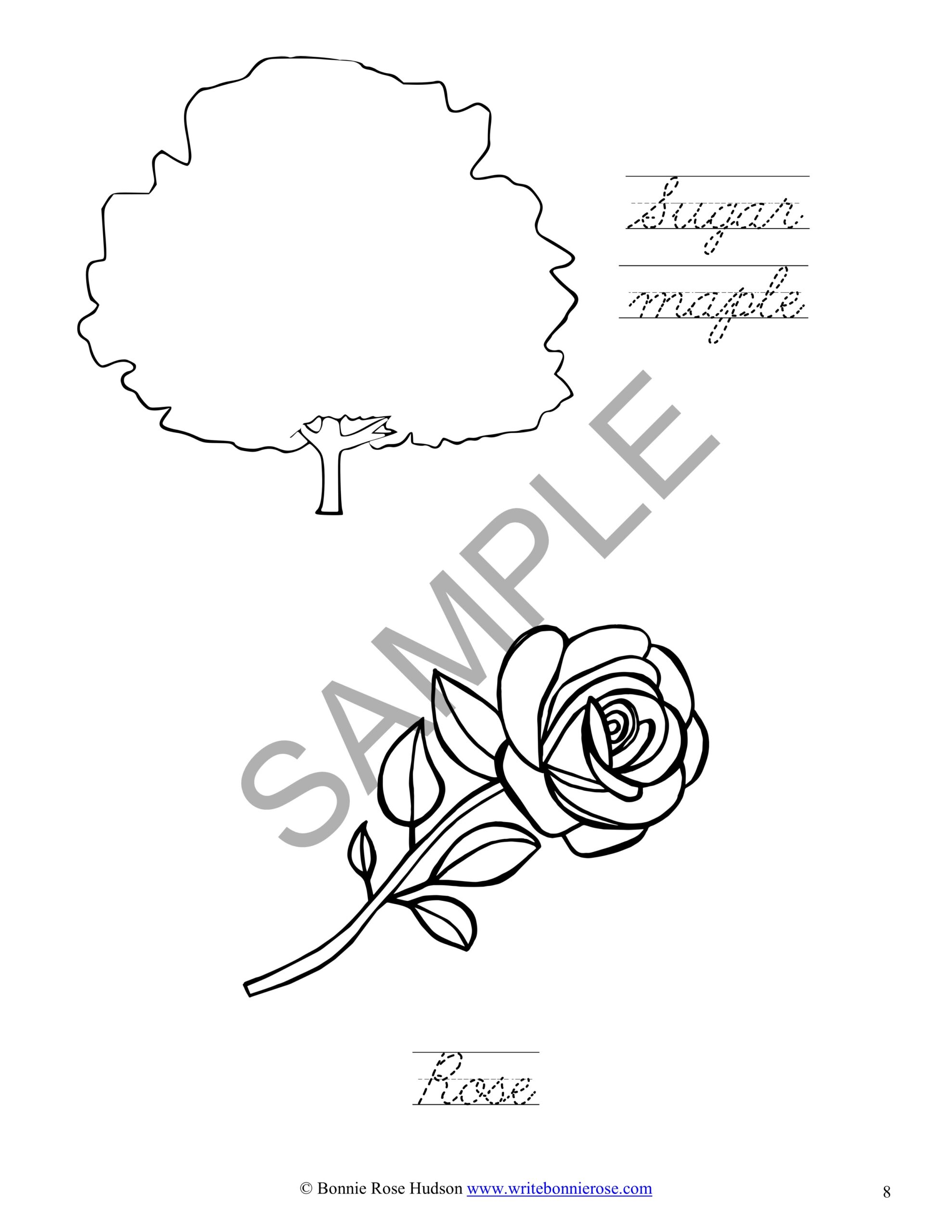 Exploring the United States Coloring Book with Cursive Copywork, Volume ...
