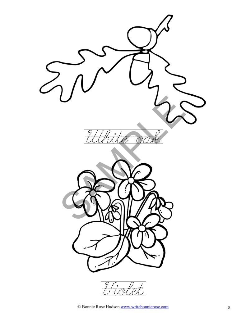 Exploring the United States Coloring Book with Cursive Copywork, Volume ...