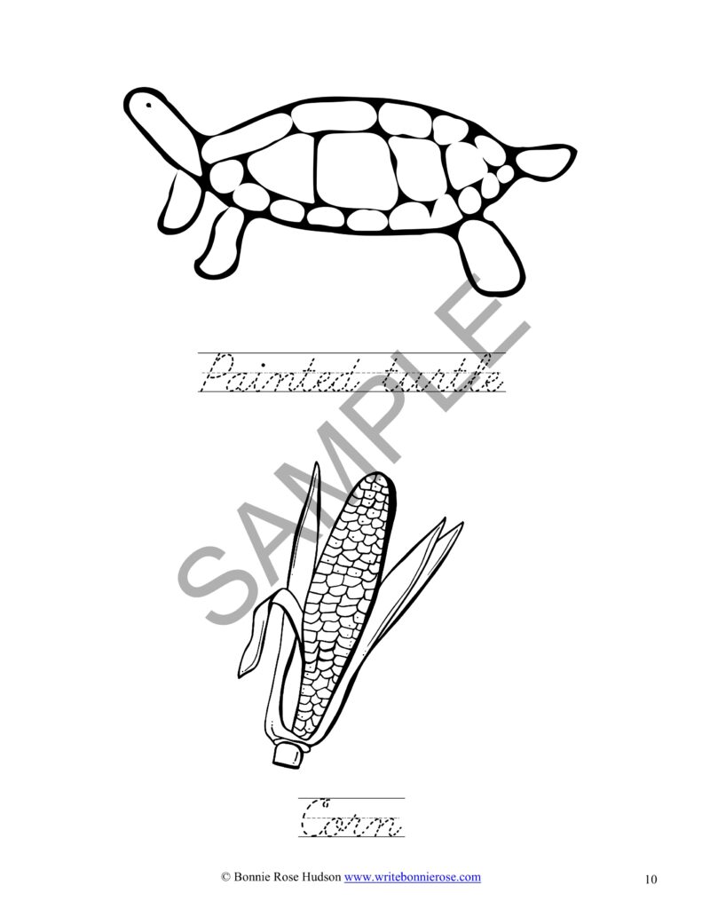Exploring the United States Coloring Book with Cursive Copywork, Volume ...