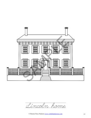 Exploring the United States Coloring Book with Cursive Copywork, Volume ...