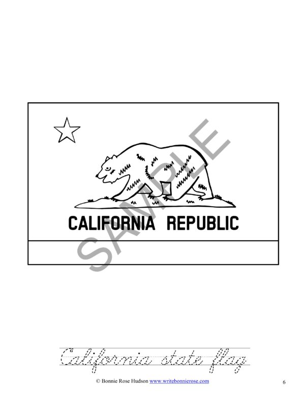 Exploring the United States Coloring Book with Cursive Copywork, Volume ...