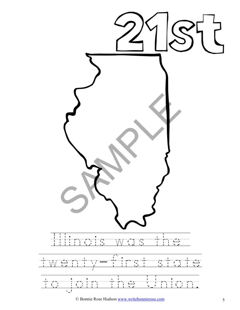 Exploring the United States Coloring Book with Print Copywork, Volume 3 ...