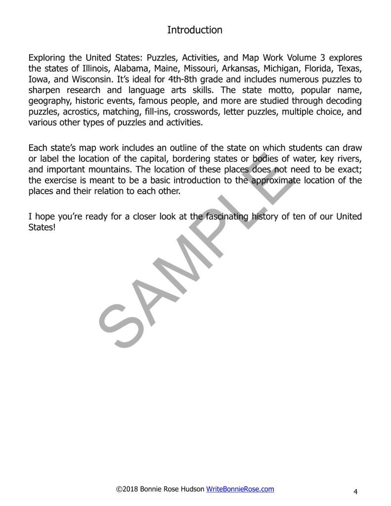 Exploring the United States Puzzles, Activities, and Map Work, Volume 3 ...