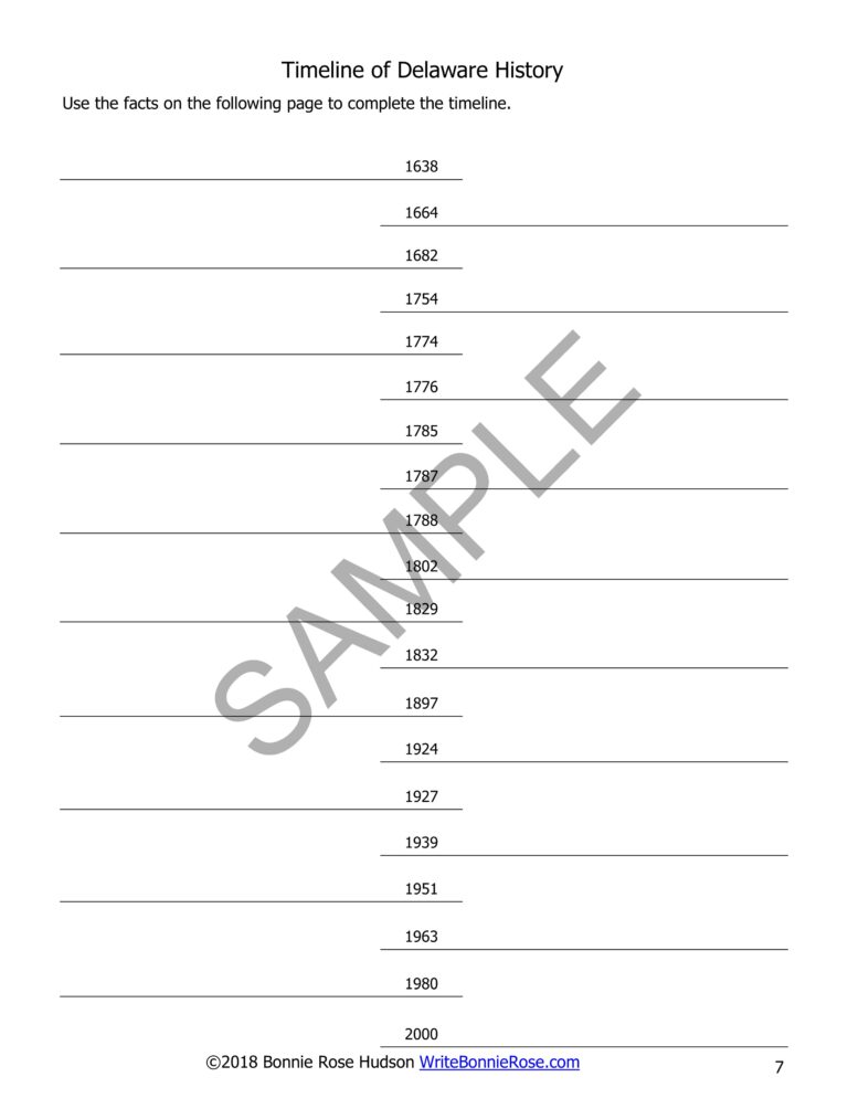 Exploring the United States Timelines, Critical Thinking, and Map Work ...