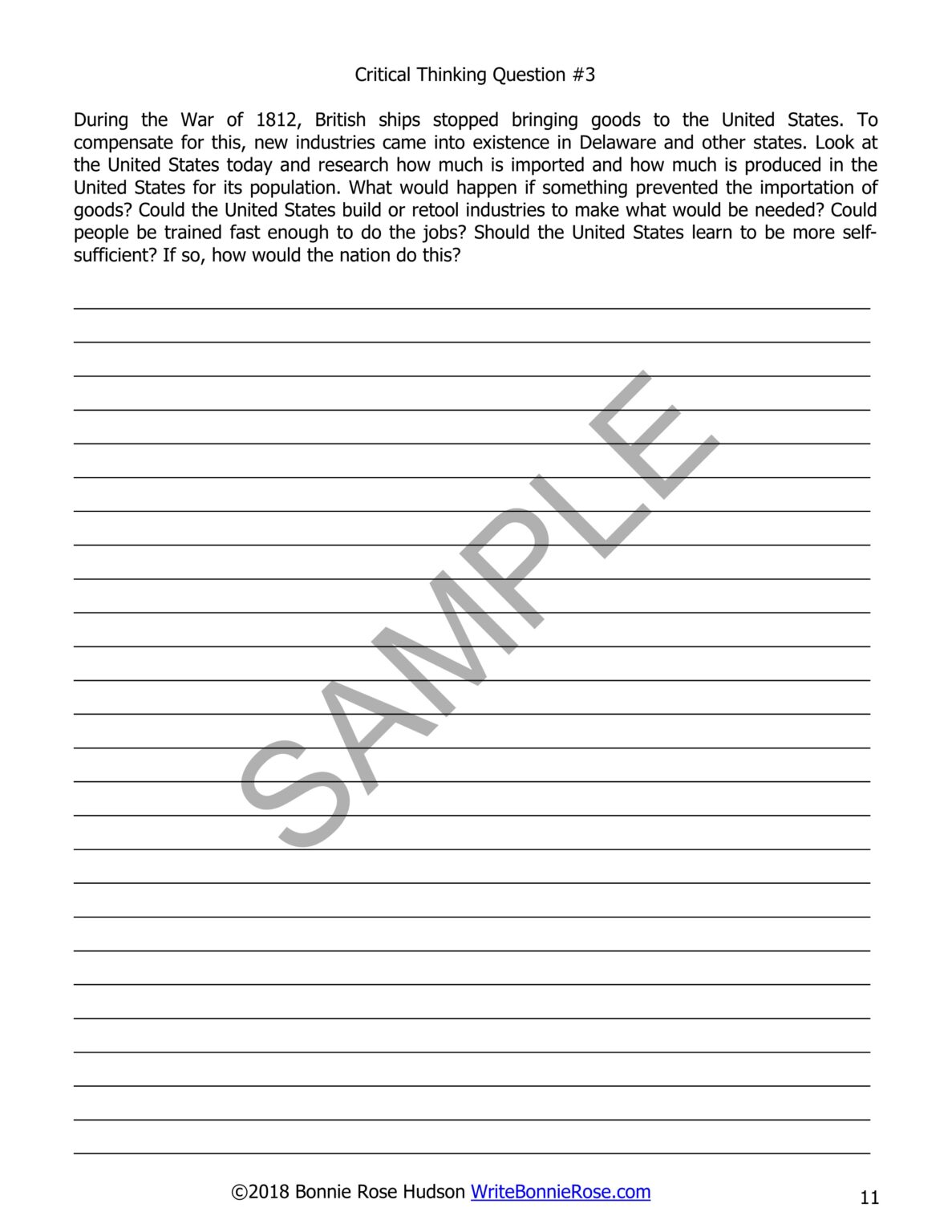 Exploring the United States Timelines, Critical Thinking, and Map Work ...