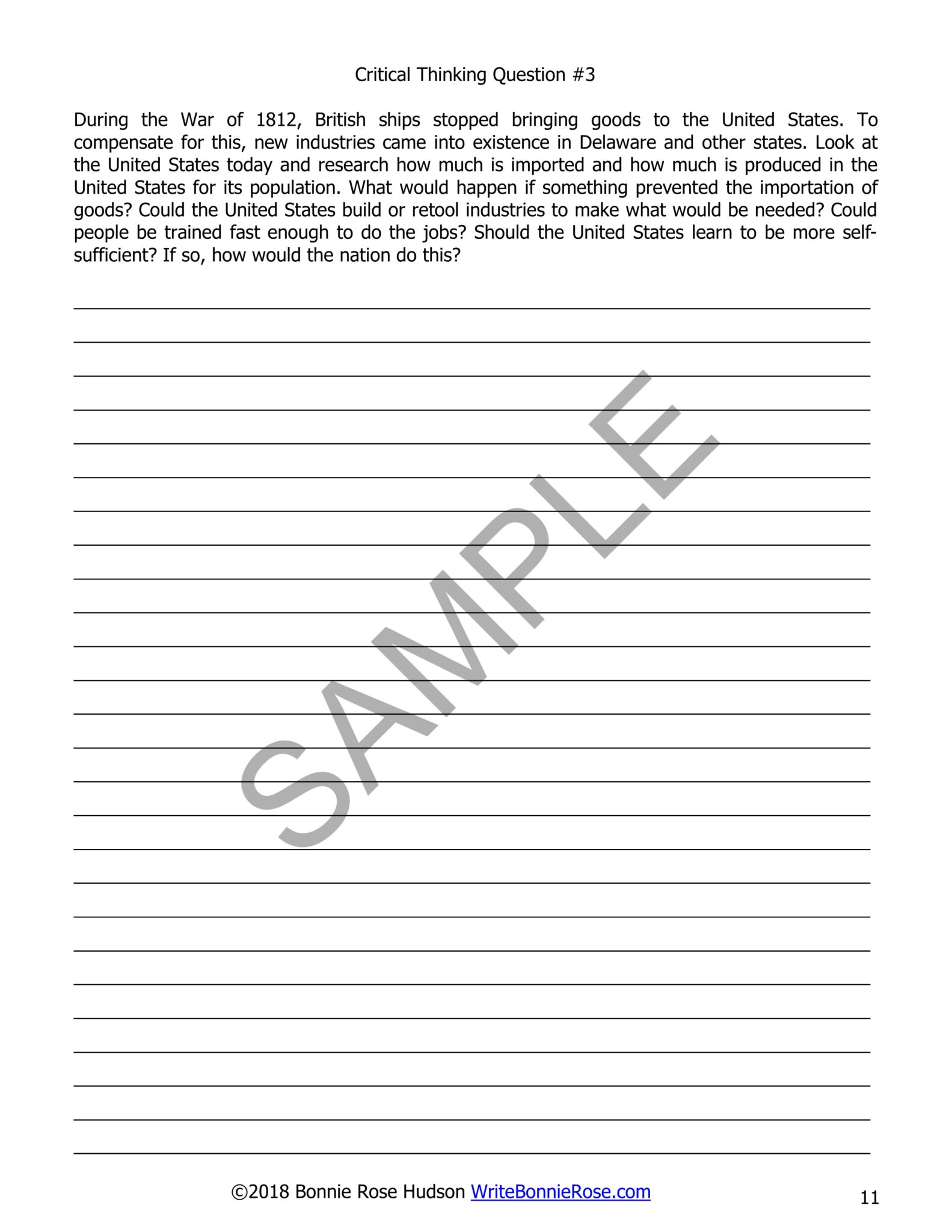 Exploring the United States Timelines, Critical Thinking, and Map Work ...