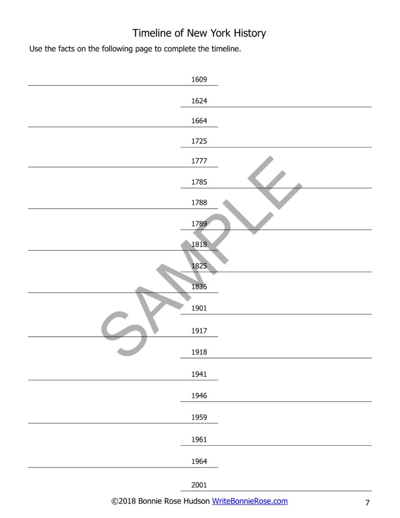 Exploring the United States Timelines, Critical Thinking, and Map Work ...