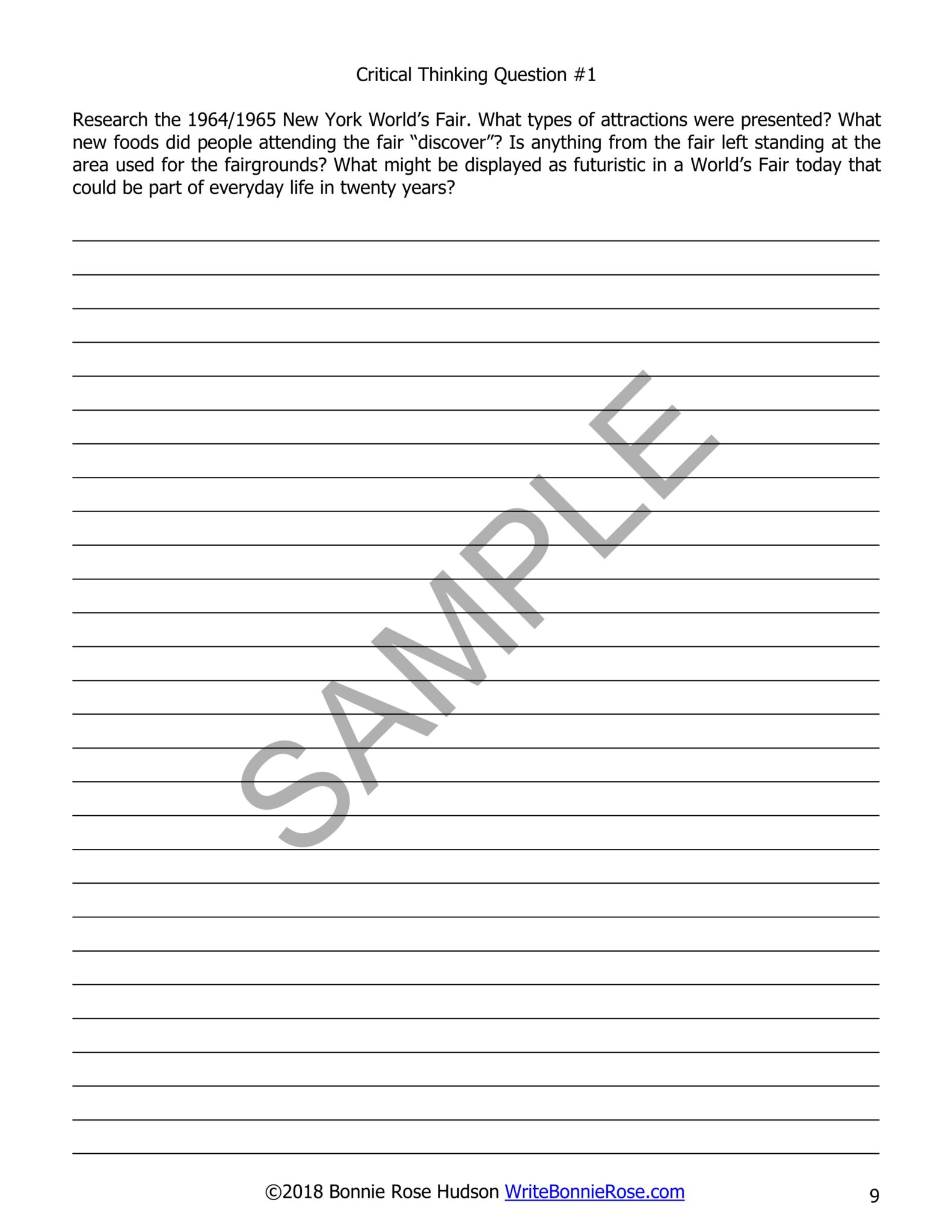 Exploring the United States Timelines, Critical Thinking, and Map Work ...