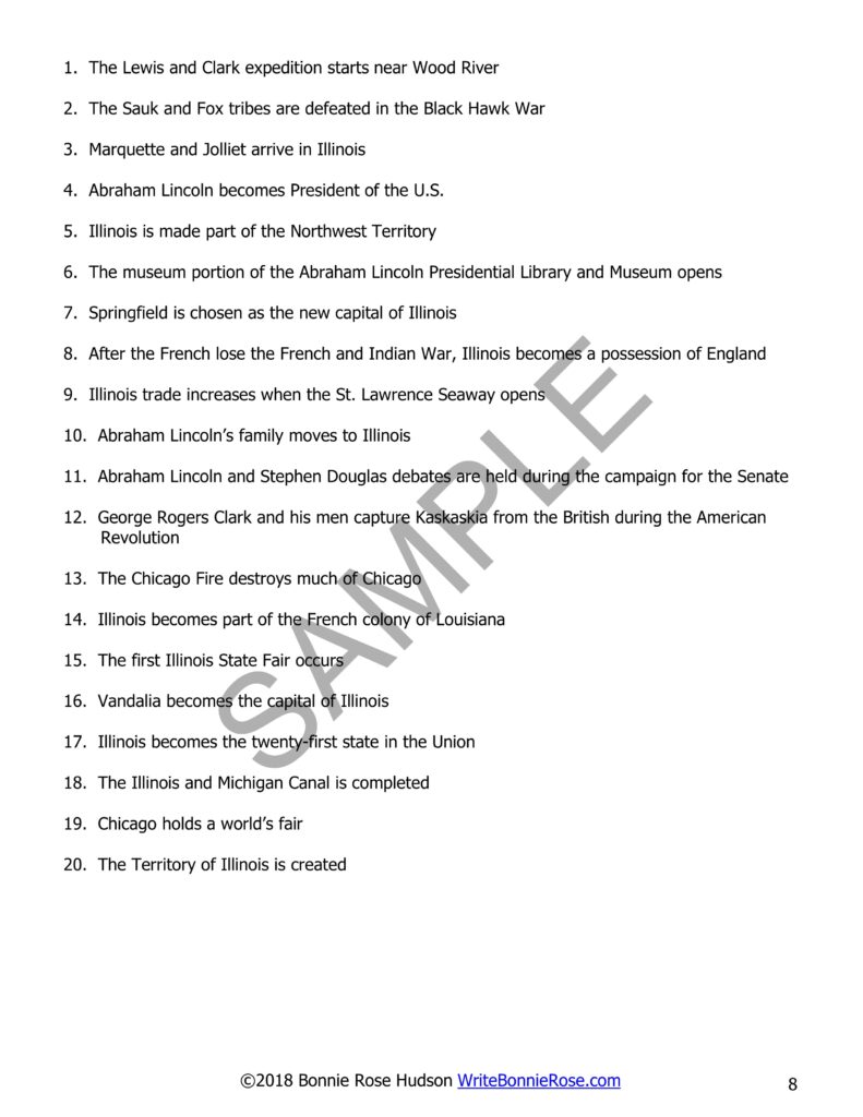 Exploring the United States Timelines, Critical Thinking, and Map Work ...
