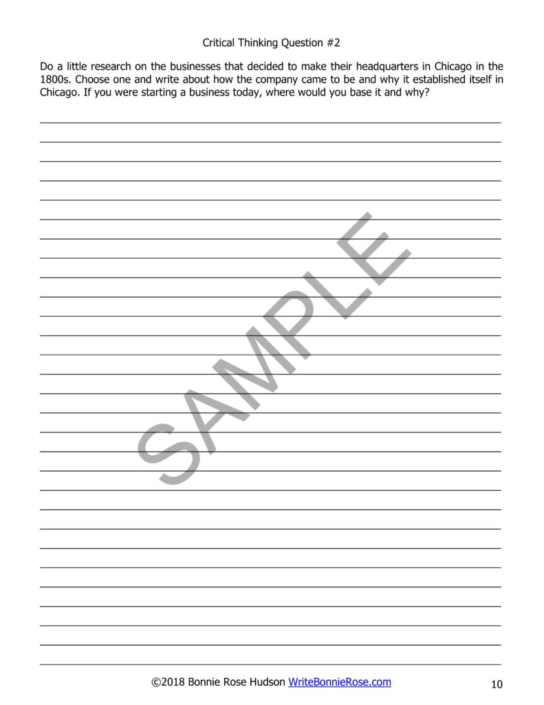 Exploring the United States Timelines, Critical Thinking, and Map Work ...