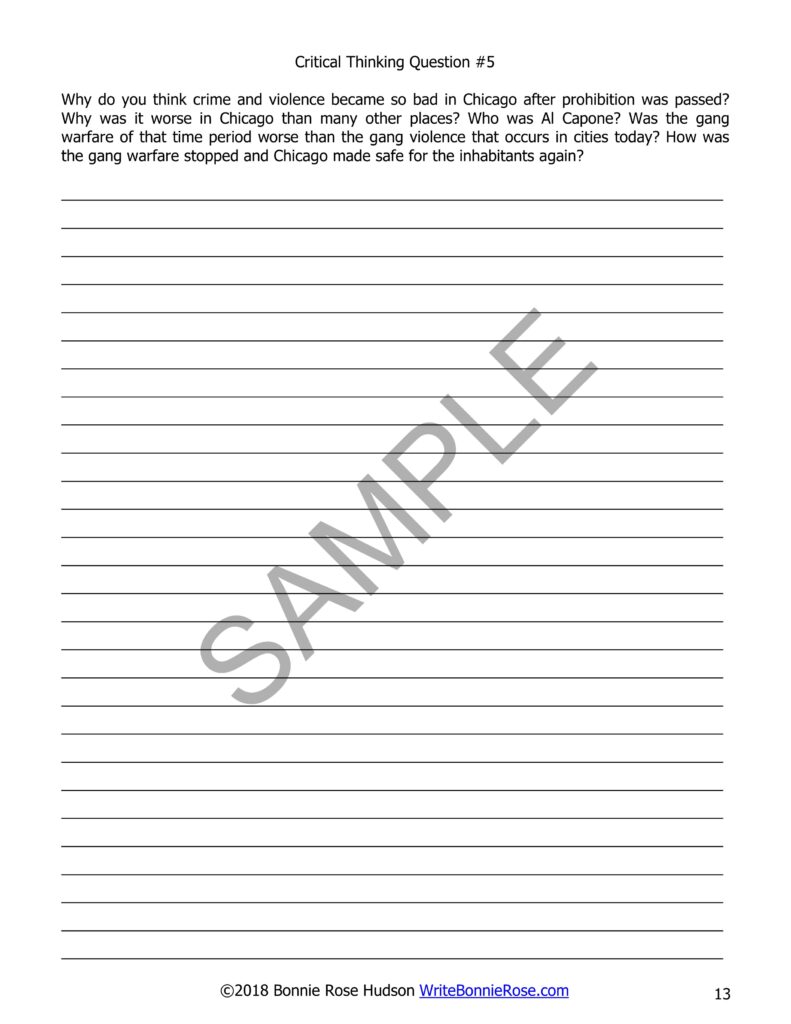 Exploring the United States Timelines, Critical Thinking, and Map Work ...