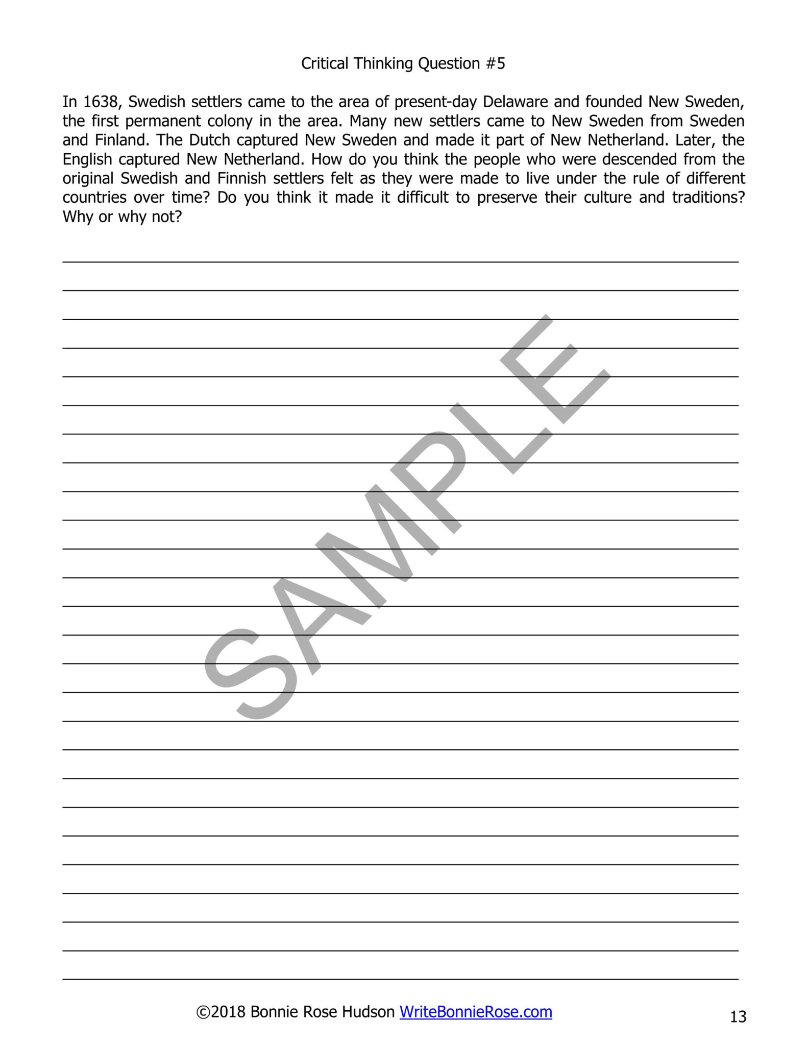 Exploring the United States Timelines, Critical Thinking, and Map Work ...