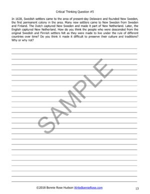 Exploring the United States Timelines, Critical Thinking, and Map Work ...