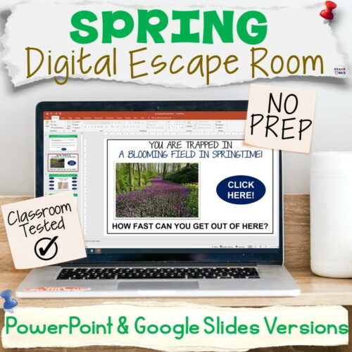 Spring Escape Room - PowerPoint and Google Slides Versions | Made By ...