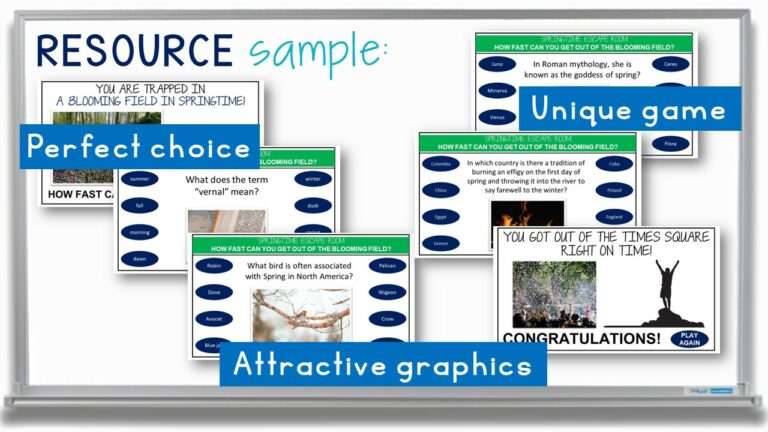 Spring Escape Room - PowerPoint and Google Slides Versions | Made By ...