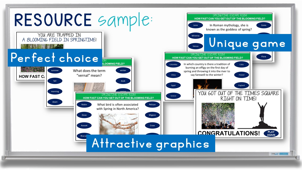 Spring Escape Room - PowerPoint and Google Slides Versions | Made By ...