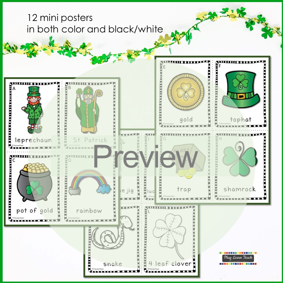 St. Patrick's Day Write the Room | Made By Teachers