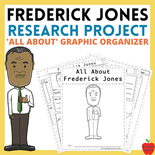 Frederick M. Jones All-About Research Project Graphic Organizer ...