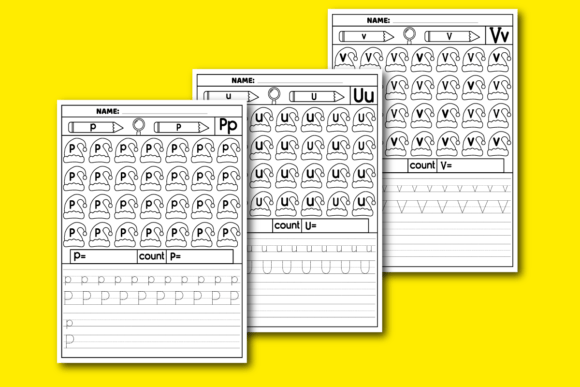 Letter Writing Alphabet Worksheets a-Z | Made By Teachers
