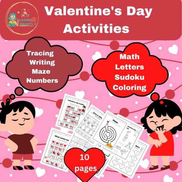 Valentine's Day Activities | Kindergarten february Activities | Made By ...