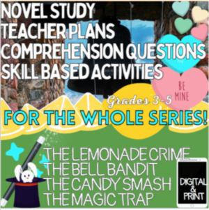 Lemonade War Series Novel Study Comprehension Questions & Teacher Plans ...