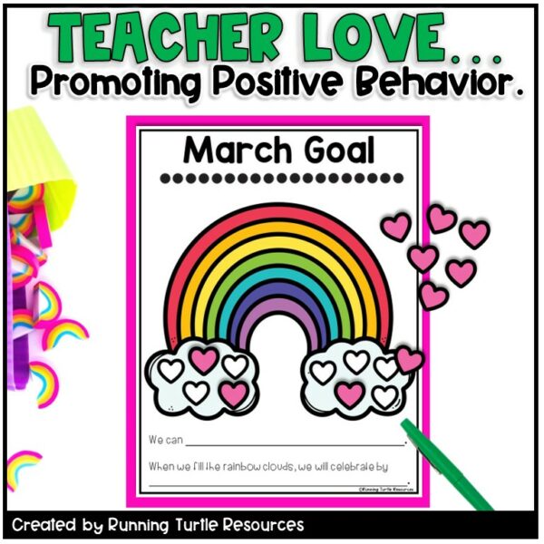 Positive Behavior Chart Printable, St Patricks Day Classroom Management ...