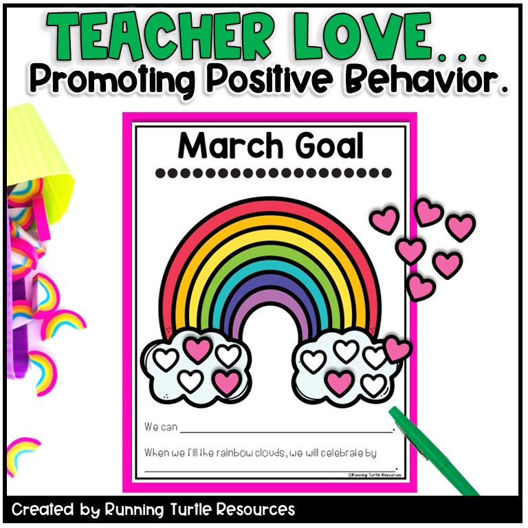 Positive Behavior Chart Printable, St Patricks Day Classroom Management ...