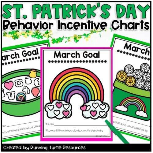 Positive Behavior Chart Printable, St Patricks Day Classroom Management ...