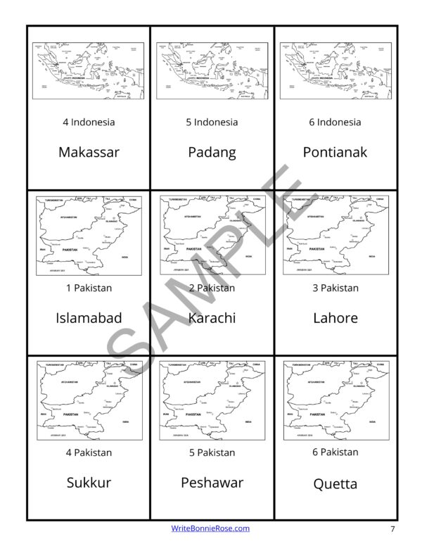 Cities of the World Geography Card Game | Made By Teachers