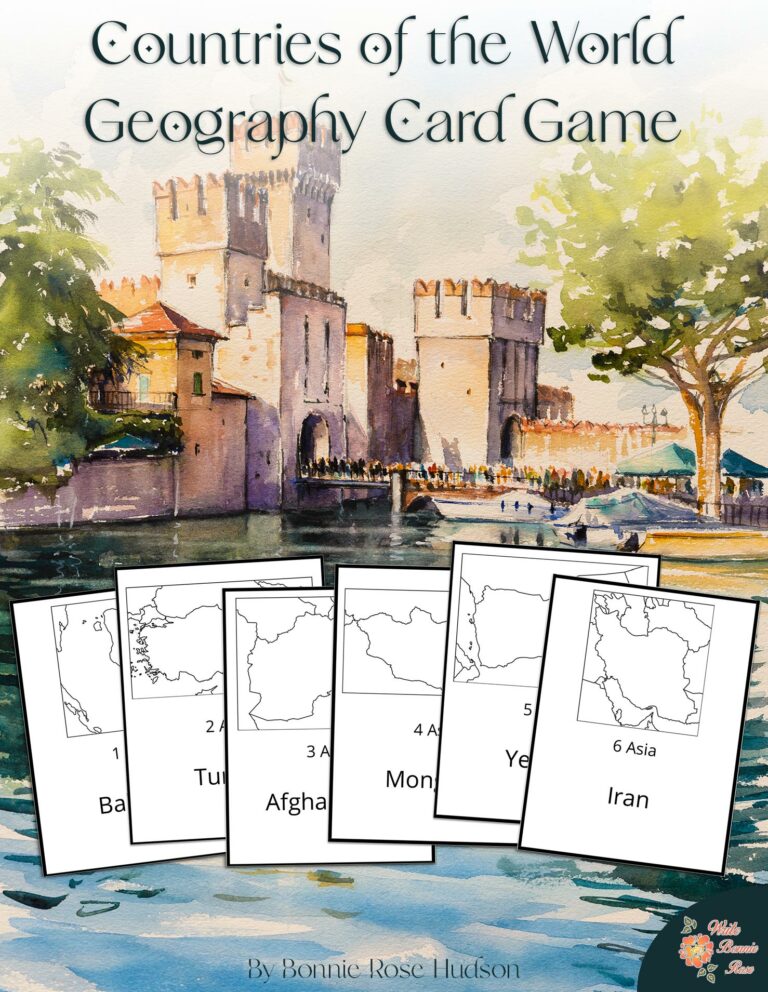 Countries of the World Geography Card Game | Made By Teachers