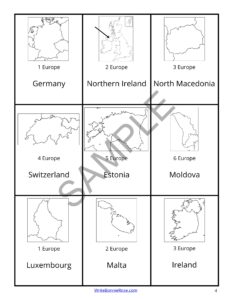 Countries of the World Geography Card Game | Made By Teachers