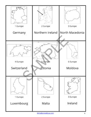 Countries of the World Geography Card Game | Made By Teachers