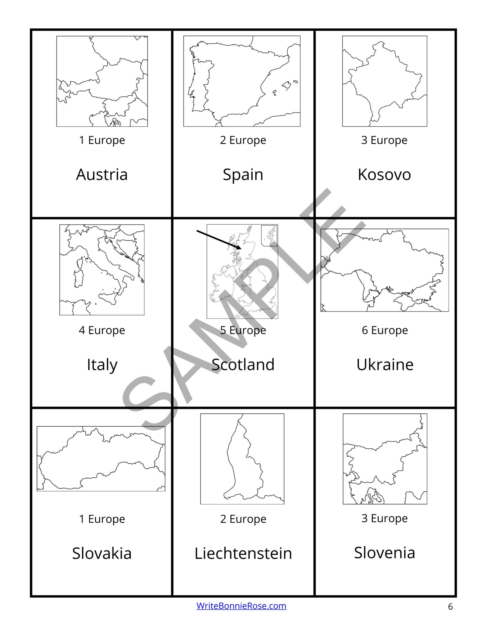 Countries of the World Geography Card Game | Made By Teachers