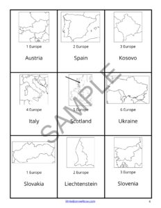 Countries of the World Geography Card Game | Made By Teachers