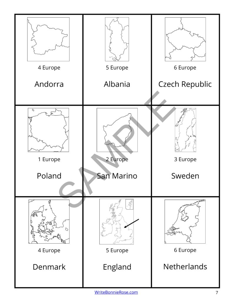 Countries of the World Geography Card Game | Made By Teachers