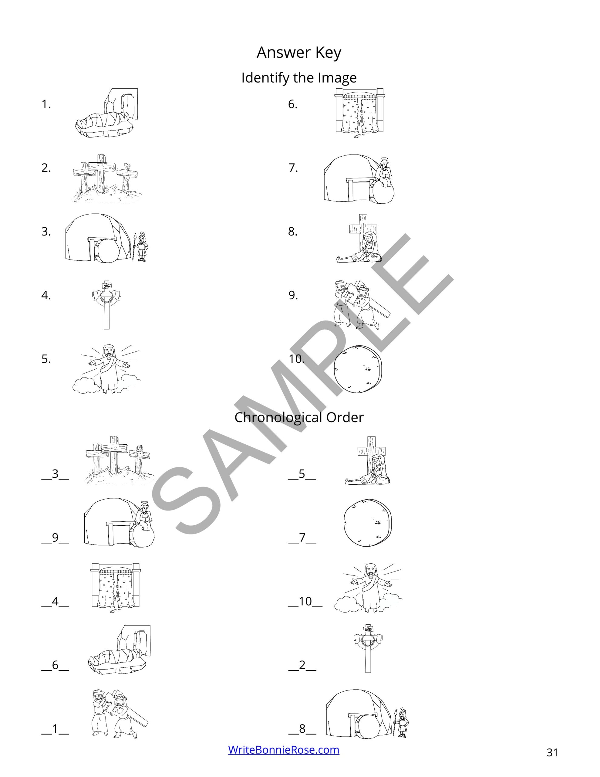 Draw & Explore Bible for Kids: The Easter Story, Pt. 2 (KJV) | Made By ...