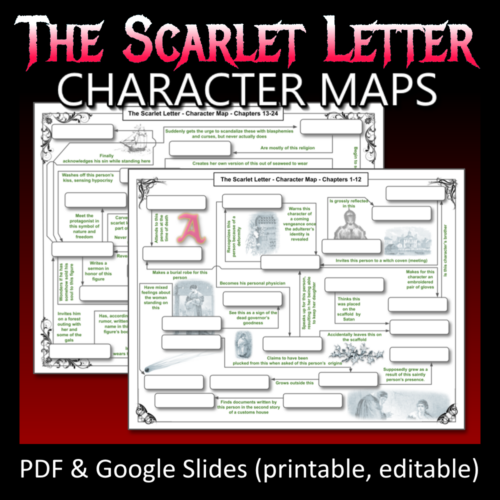 3 Character Maps on ROMEO AND JULIET - (Study Sheets, Tests, Quiz) PDF ...