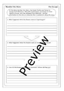 Lois Lowry "Number the Stars" worksheets | Made By Teachers
