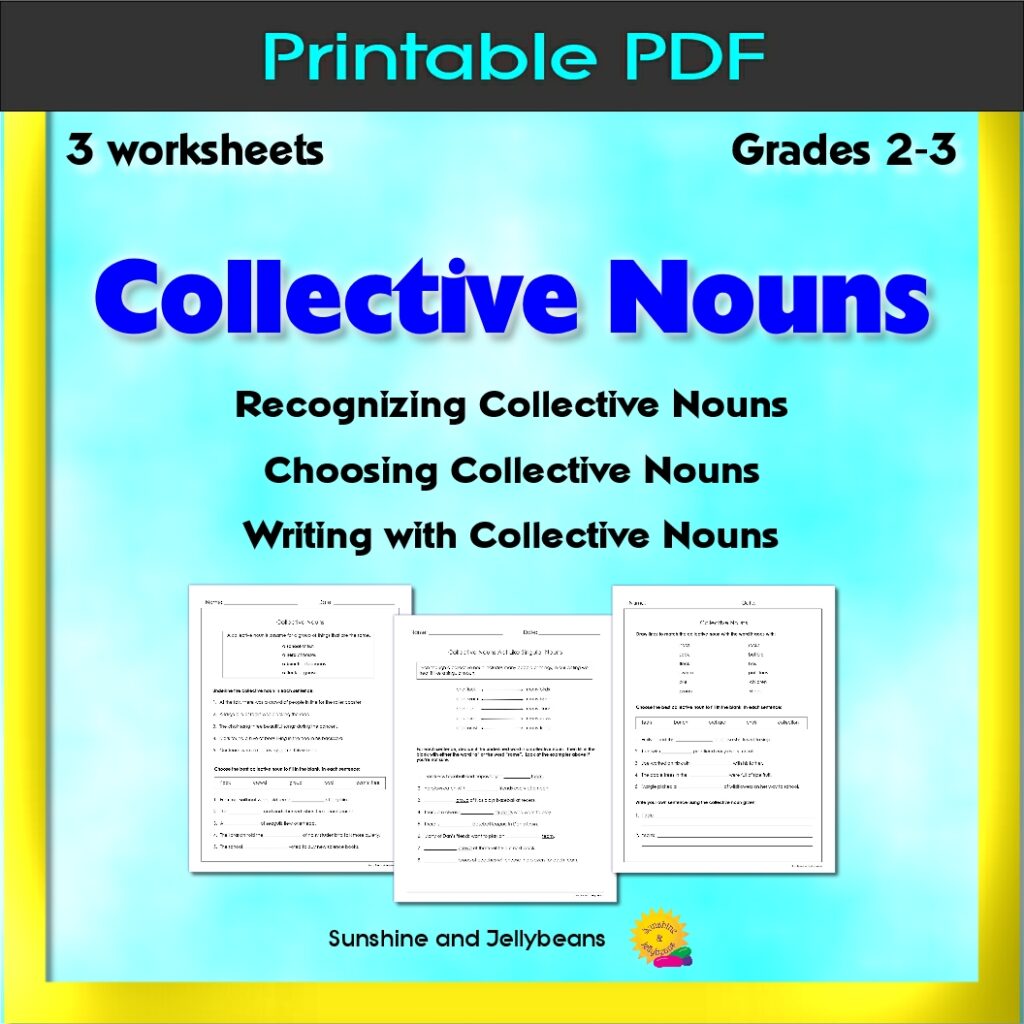 Collective Nouns - Recognizing and Using Them - Grades 2-3 | Made By ...