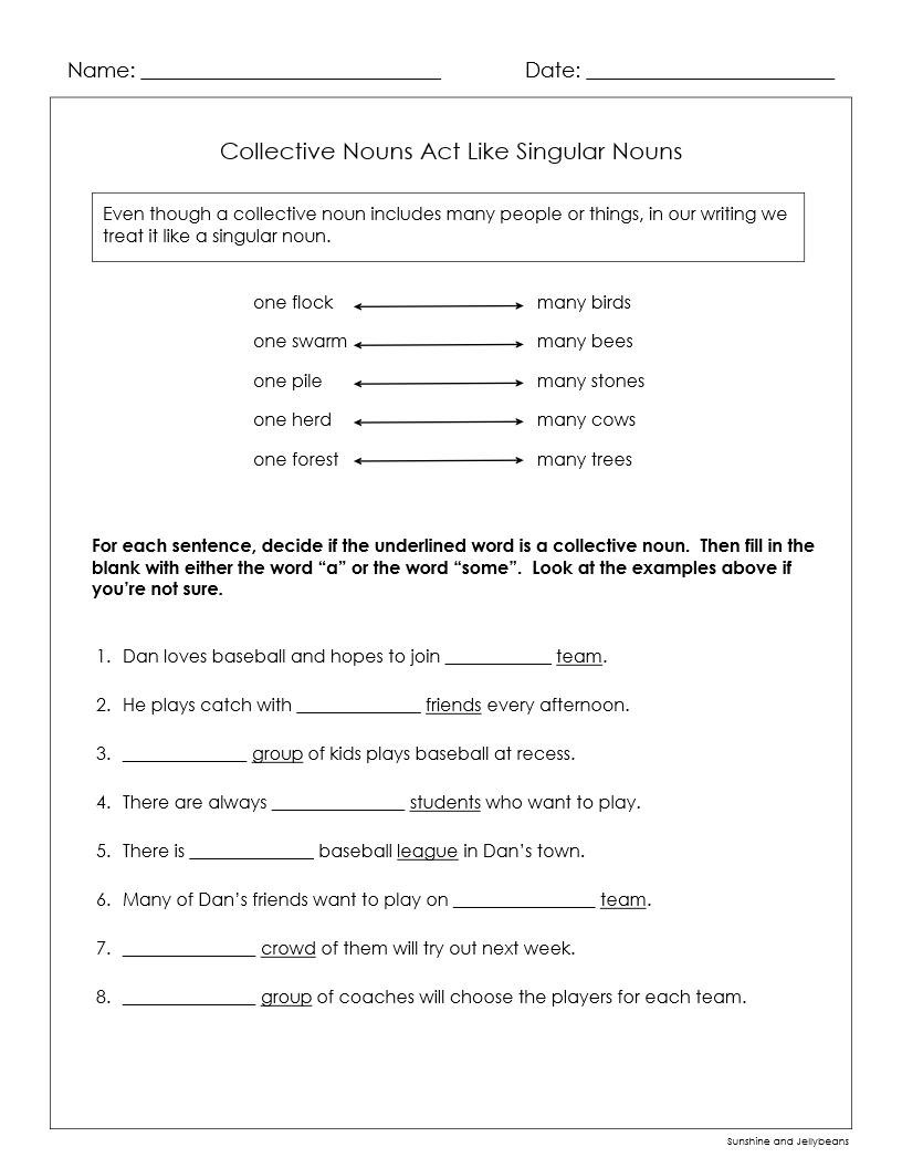 Collective Nouns - Recognizing and Using Them - Grades 2-3 - Google ...