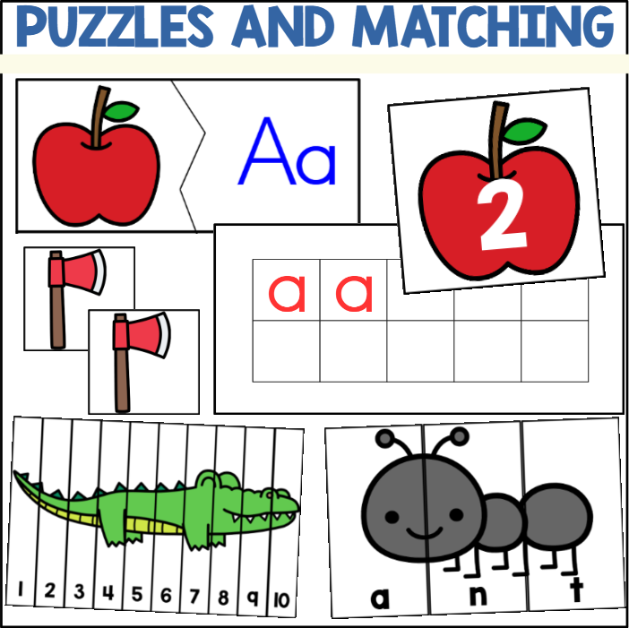 Letter A Hands On Centers | Made By Teachers