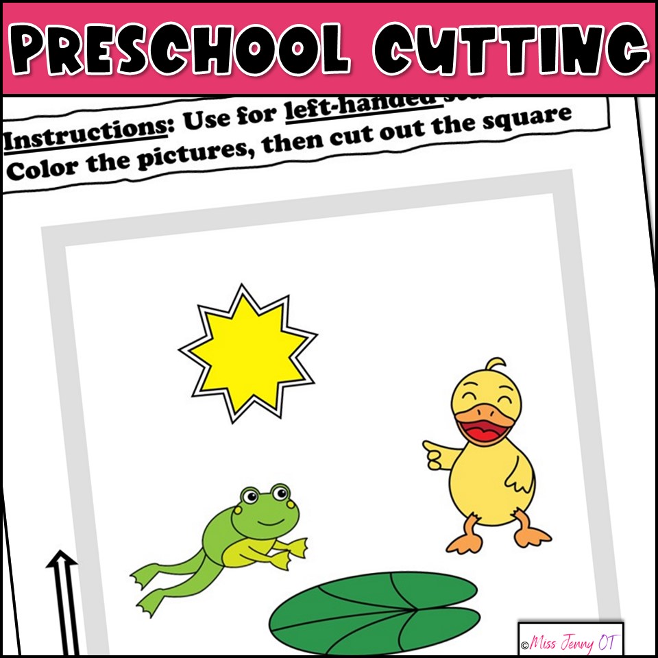 Printable Preschool Scissors Cutting Practice Worksheets | Made By Teachers