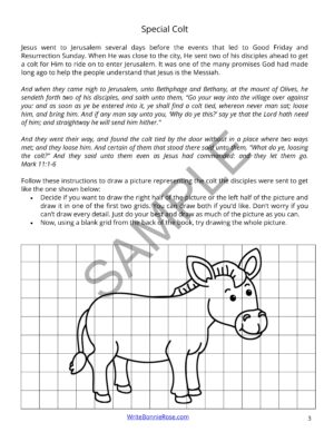 Draw & Explore Bible for Kids: The Easter Story, Parts 1 & 2 | Made By ...