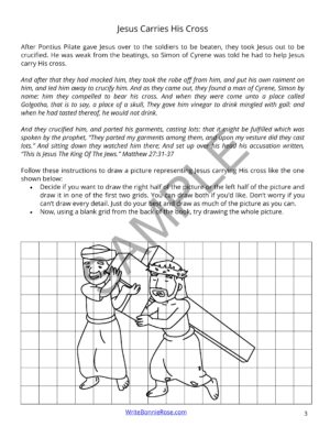 Draw & Explore Bible for Kids: The Easter Story, Parts 1 & 2 | Made By ...