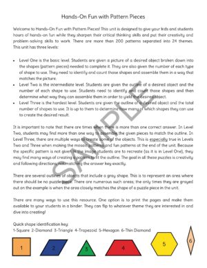 Hands-On Fun with Pattern Pieces | Made By Teachers