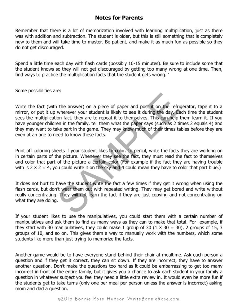 Multiplication Practice Workshop With Manipulatives | Made By Teachers