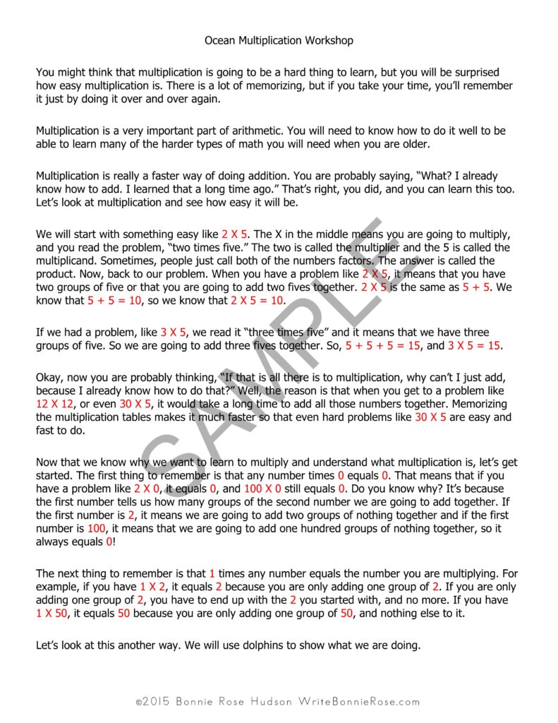 Multiplication Practice Workshop With Manipulatives | Made By Teachers