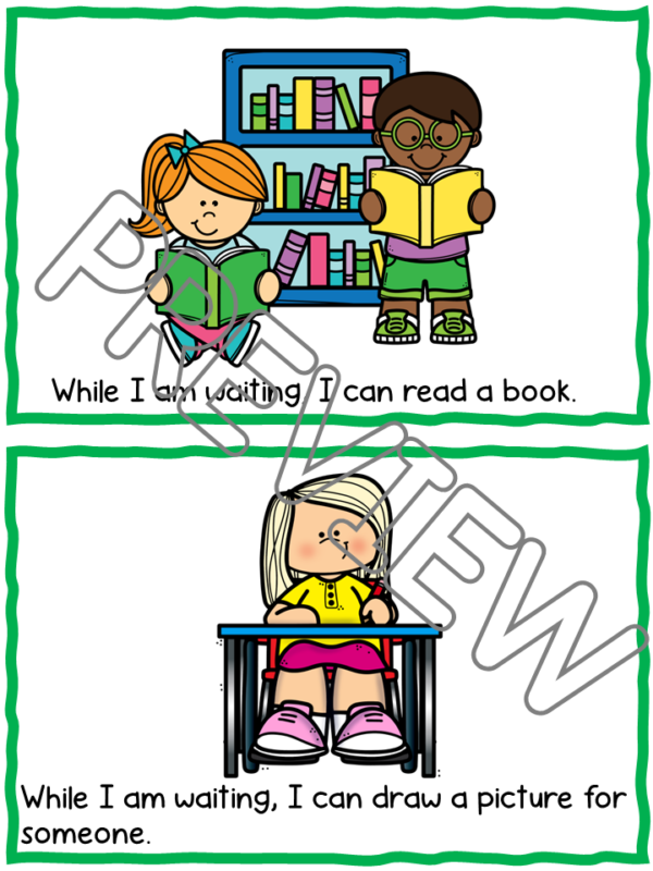 Waiting and Patience Social Skills Story | Made By Teachers