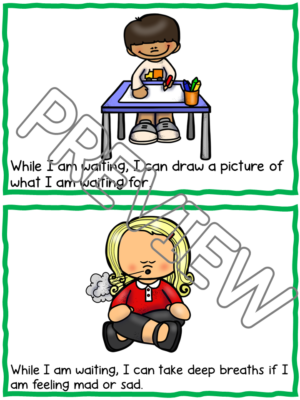 Waiting and Patience Social Skills Story | Made By Teachers