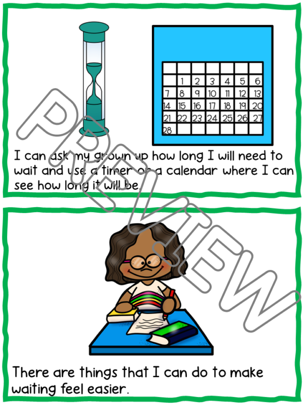 Waiting and Patience Social Skills Story | Made By Teachers